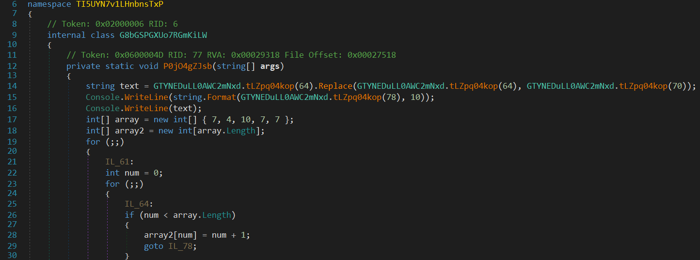 Redline stealer - d01a